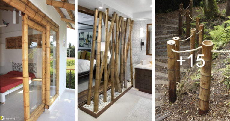 18 ideas para decorar y hacer muebles con bambú - Miles de Ideas